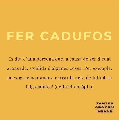 Fer cadufs | PCCD