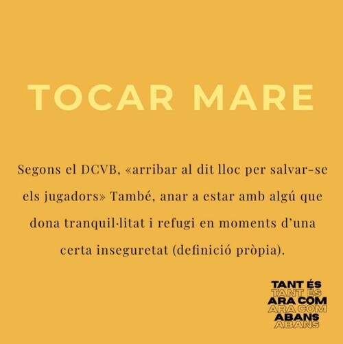 Tocar mare | PCCD