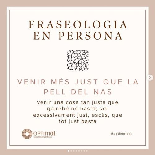 Més just que la pell del nas | PCCD