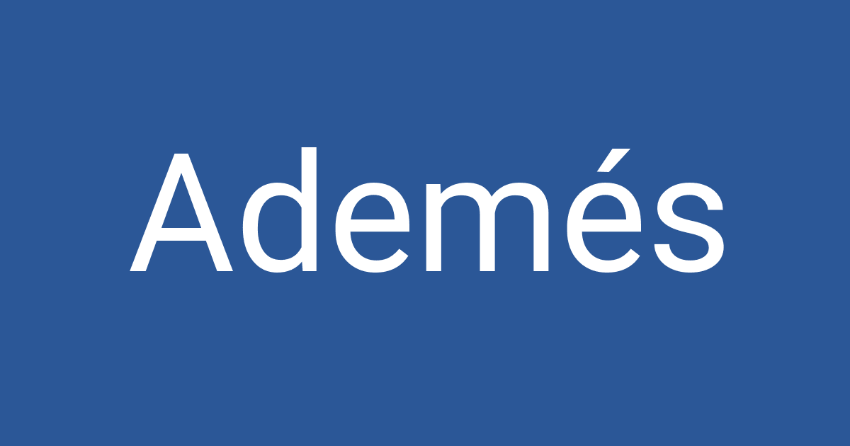 Ademés | PCCD