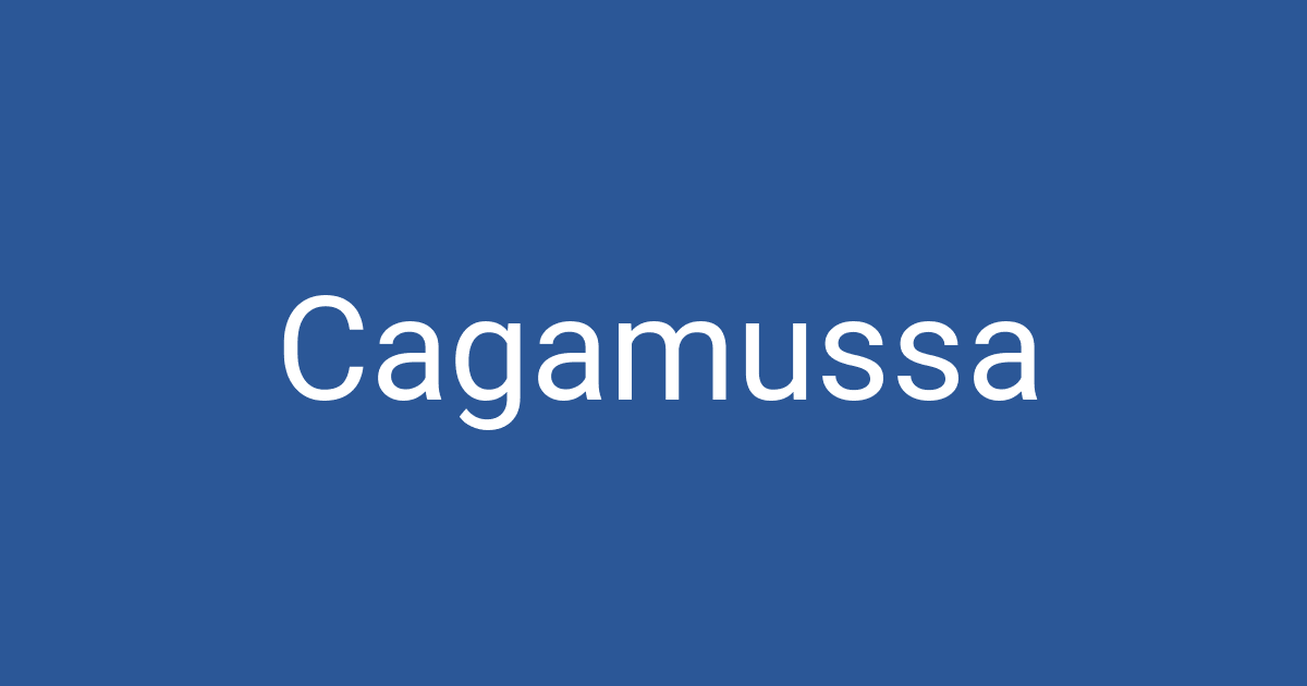 Cagamussa | PCCD