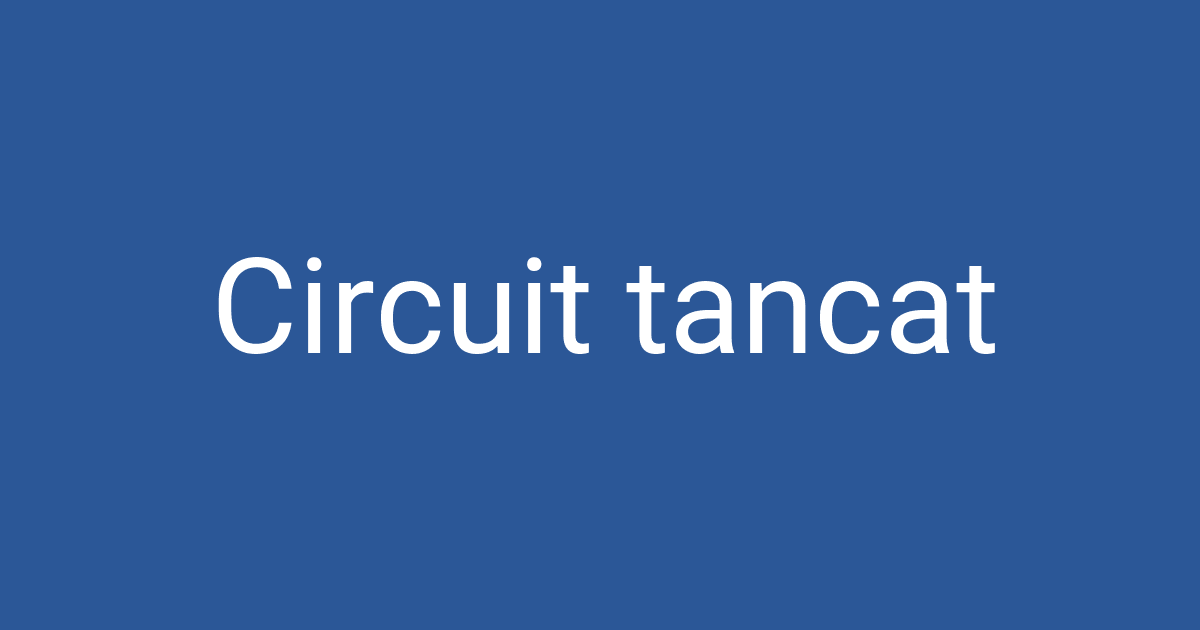 Circuit tancat | PCCD