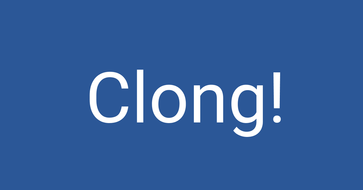Clong! | PCCD