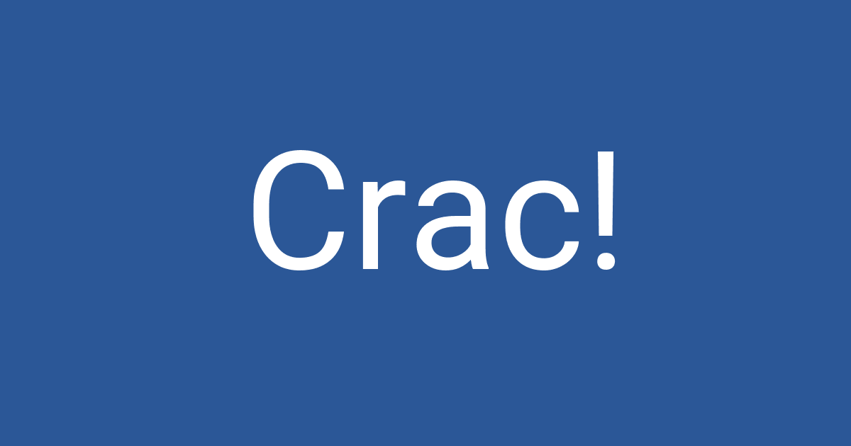 Crac! | PCCD