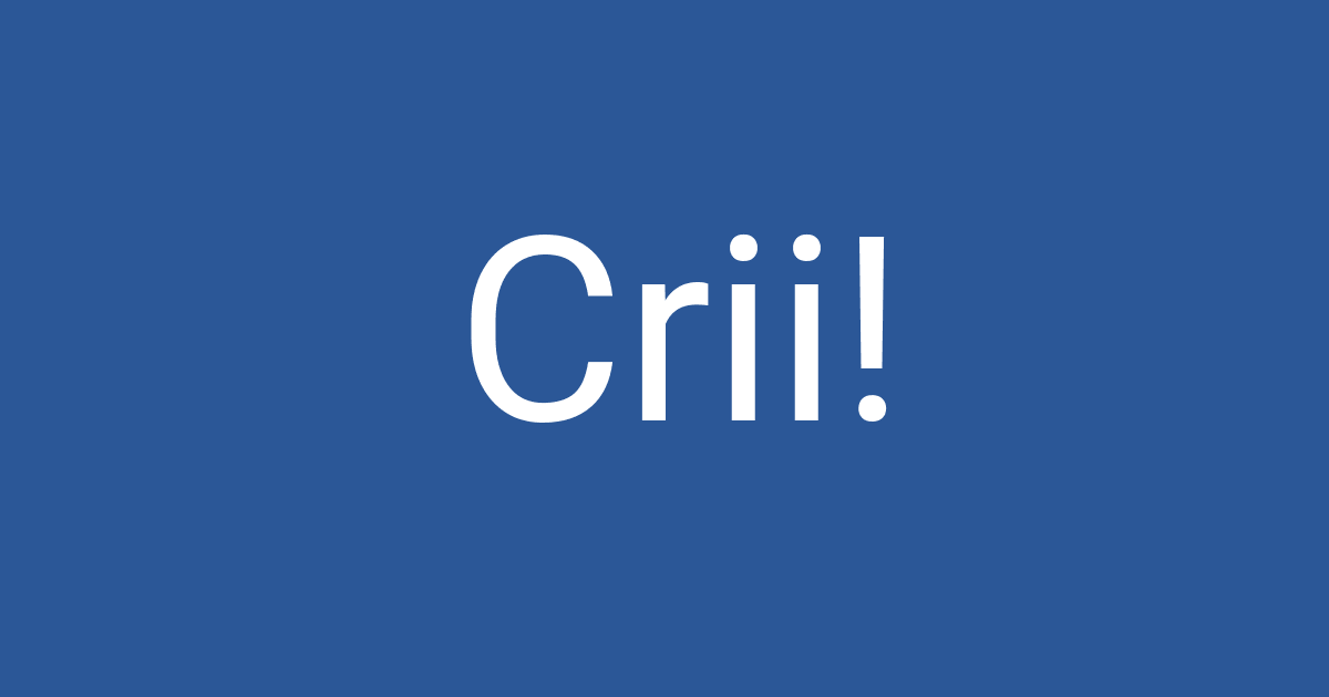 Crii! | PCCD