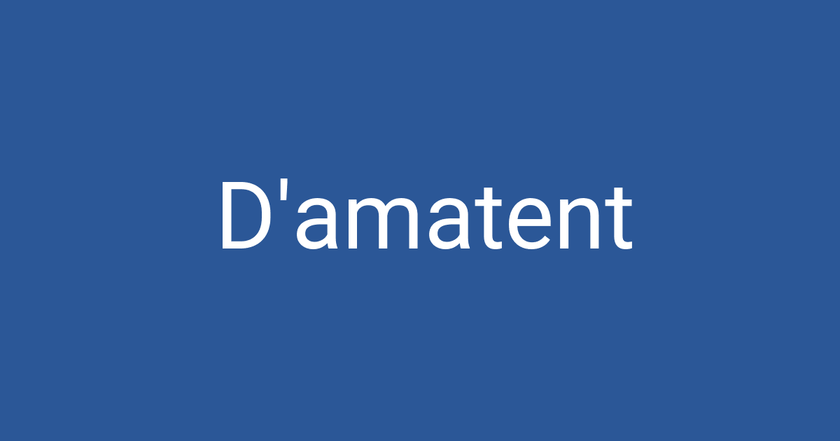 D'amatent | PCCD