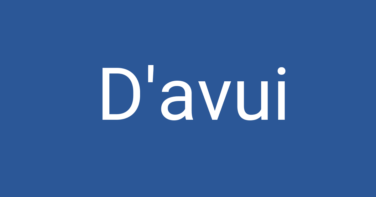 D'avui | PCCD