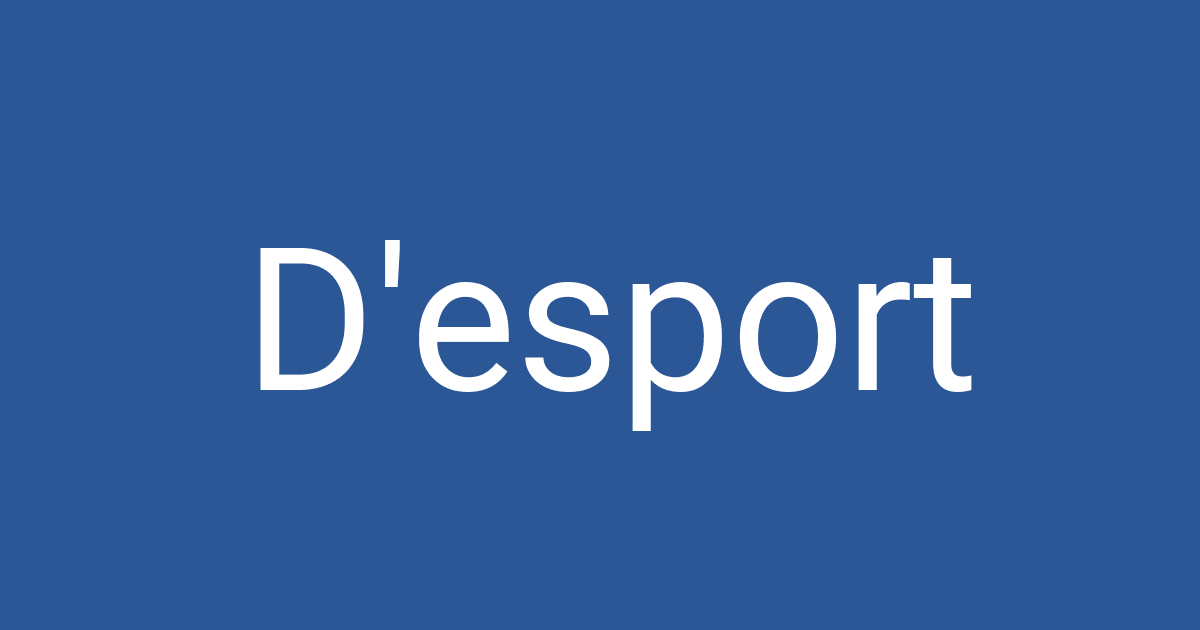 D'esport | PCCD