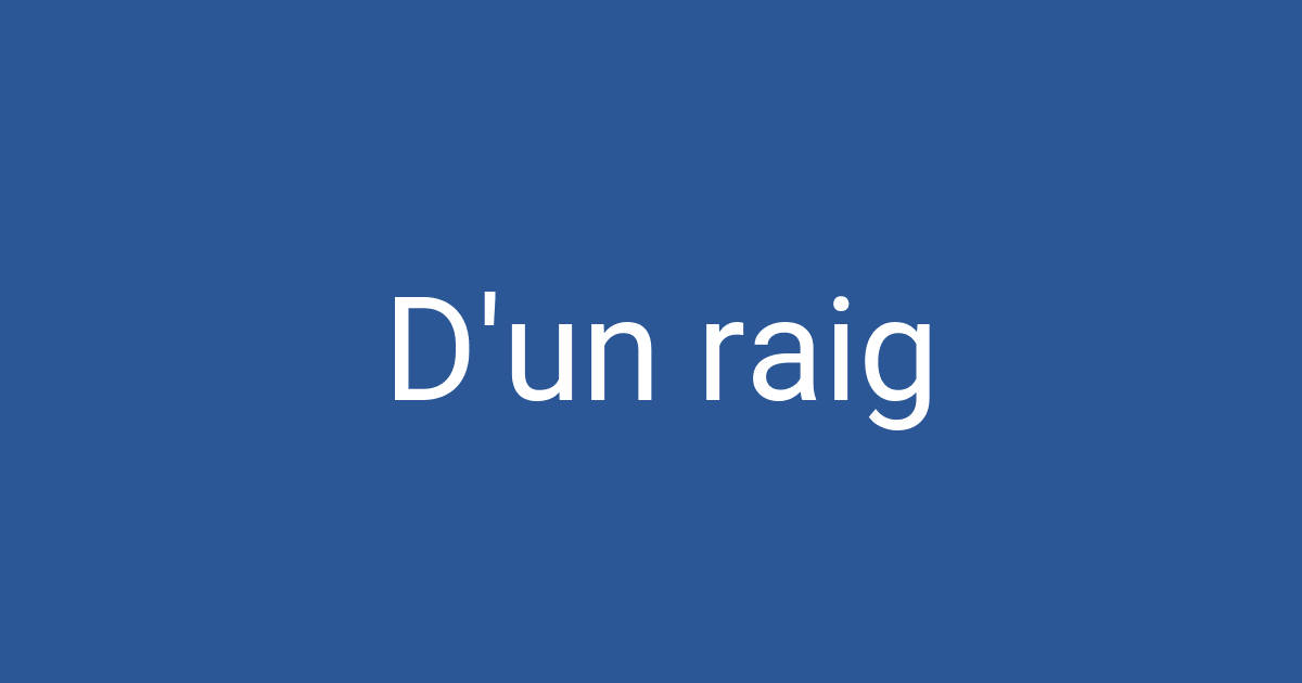 D'un raig | PCCD