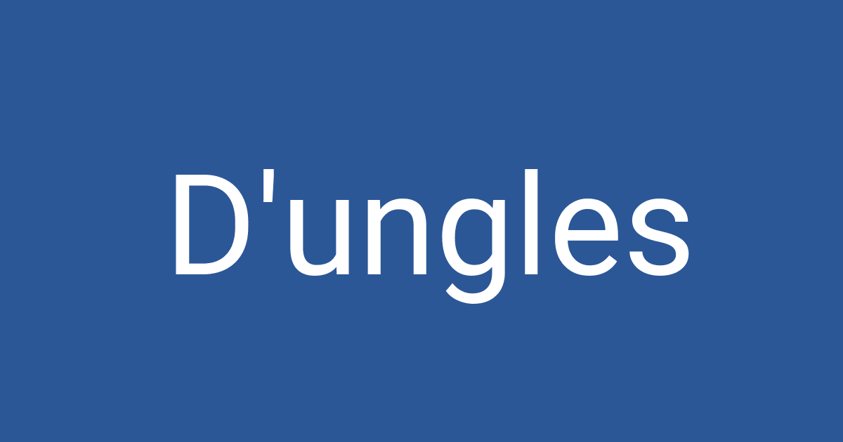 D'ungles | PCCD