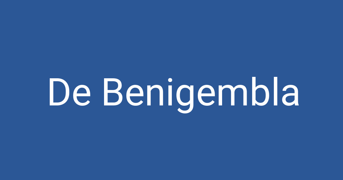 De Benigembla | PCCD