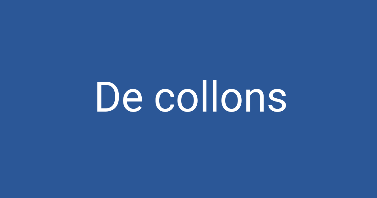 De collons | PCCD