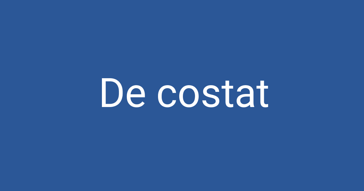 De costat | PCCD
