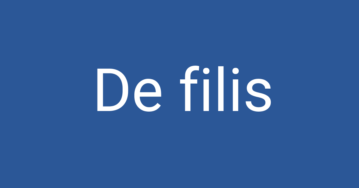 De filis | PCCD