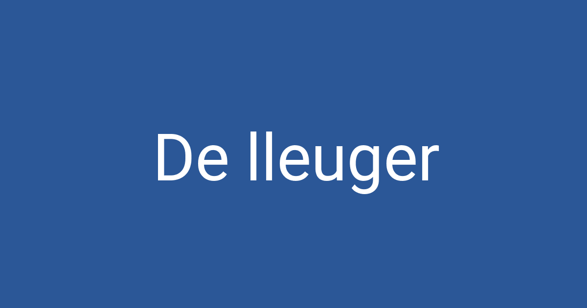 De lleuger | PCCD