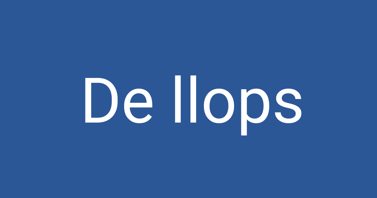 De llops | PCCD