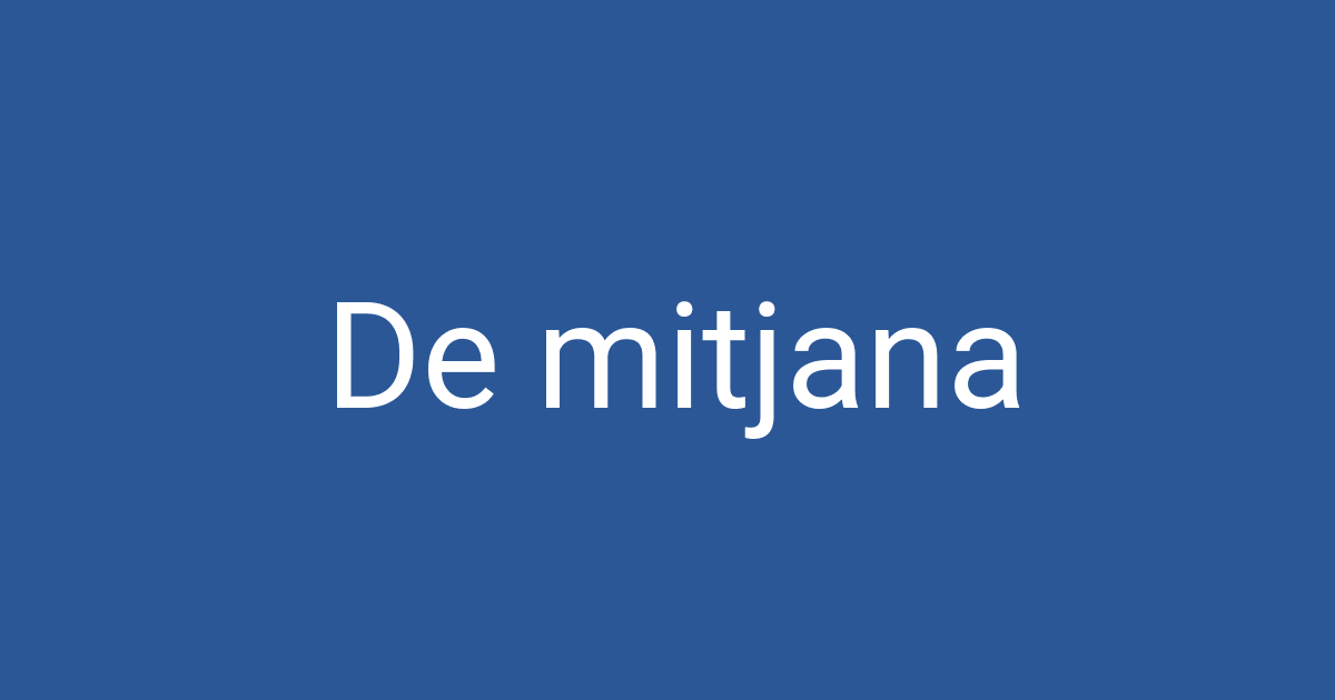 De mitjana | PCCD