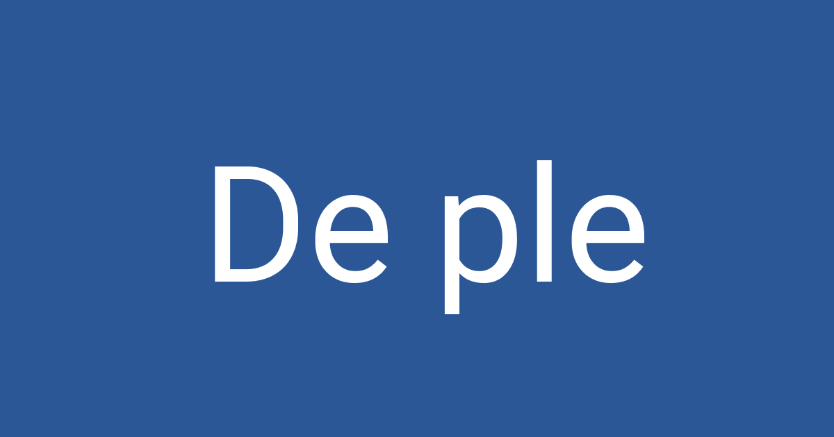 De ple | PCCD