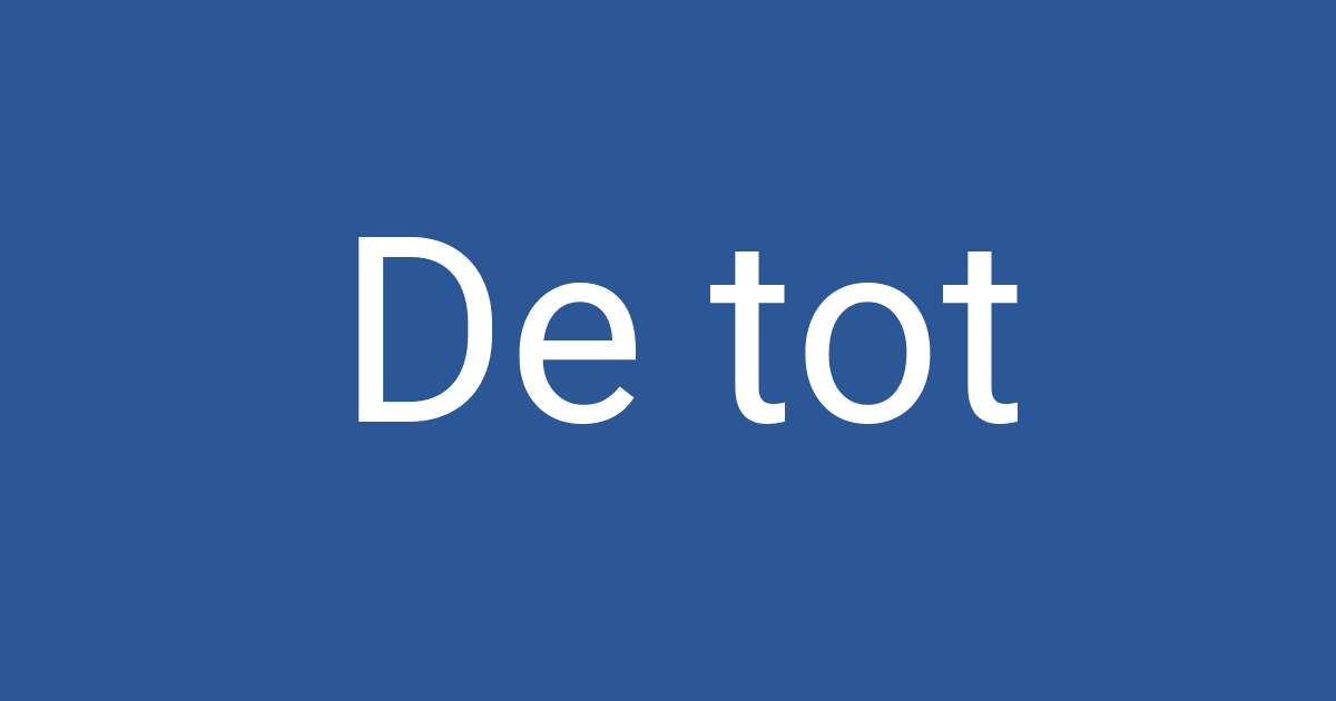 De tot | PCCD
