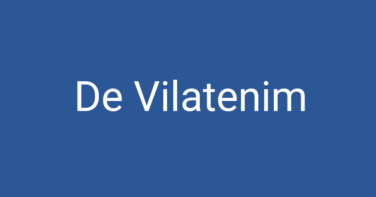 De vilatenim | PCCD