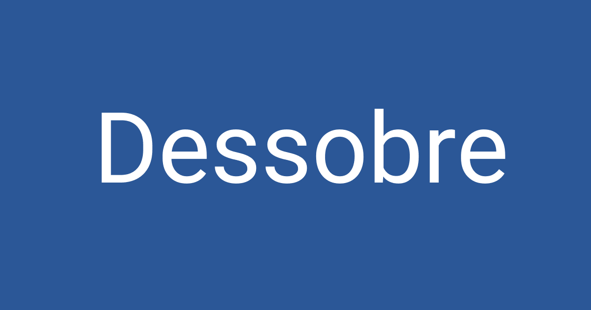 Dessobre | PCCD