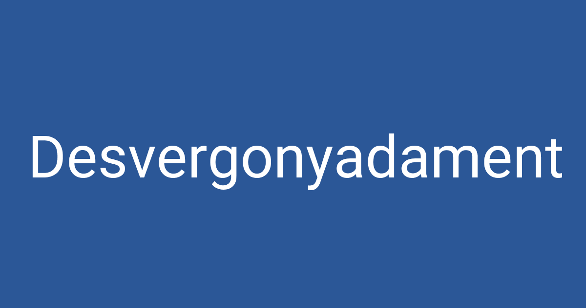 Desvergonyadament | PCCD
