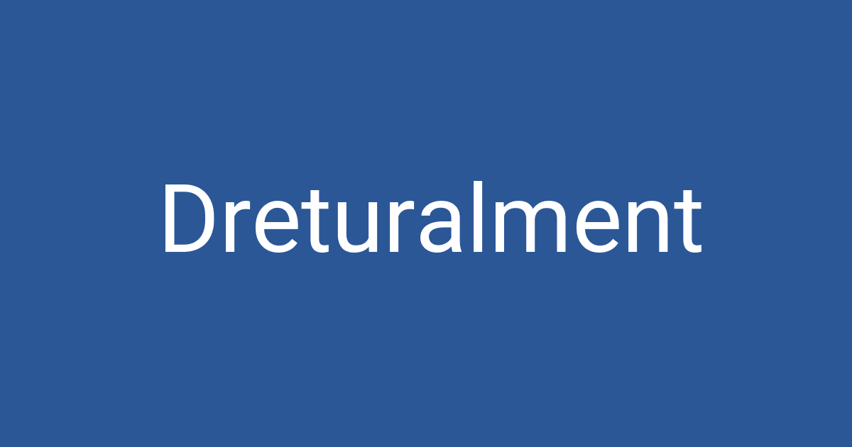 Dreturalment | PCCD