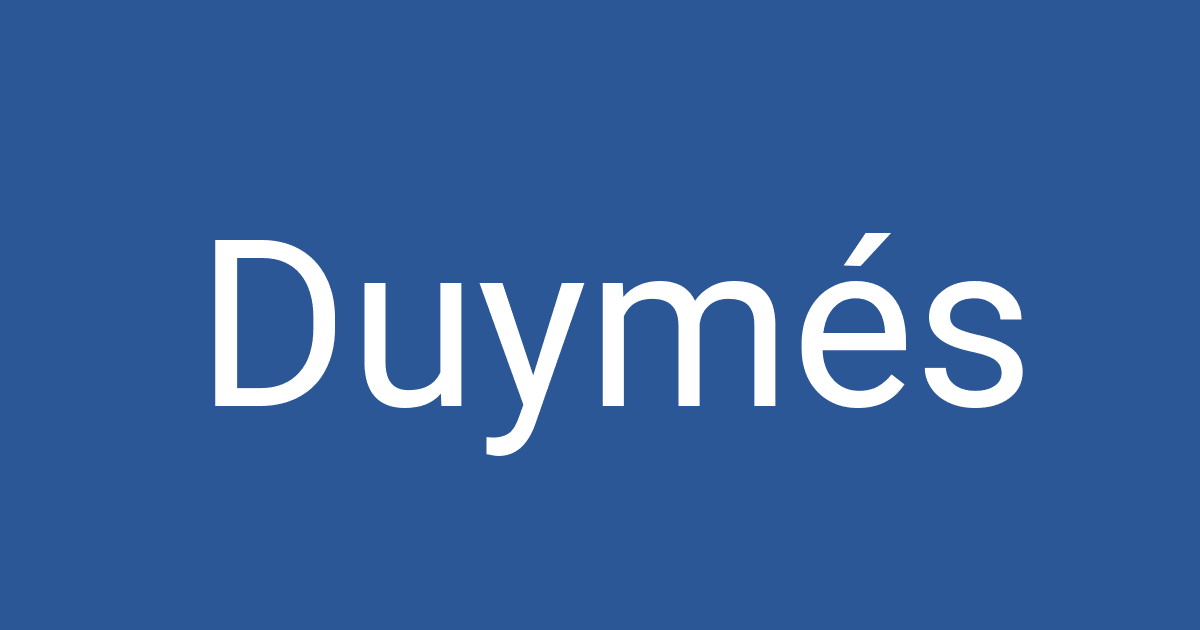 Duymés - PCCD