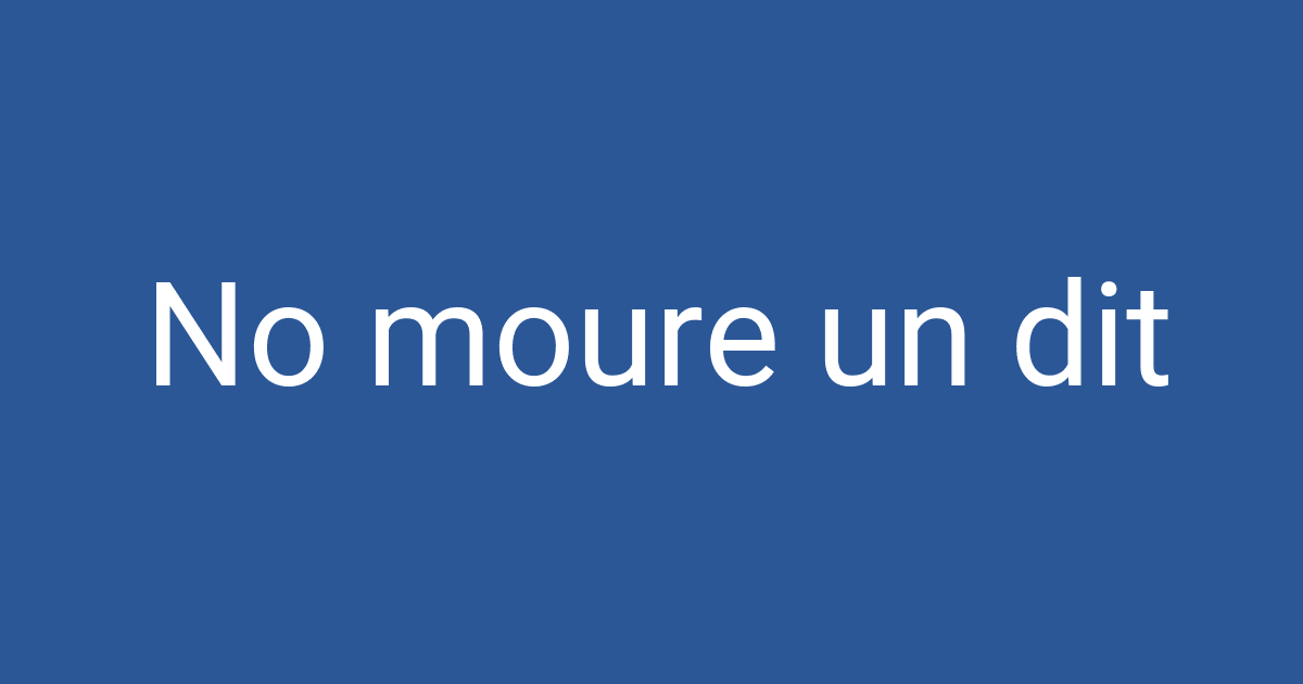 No moure un dit | PCCD