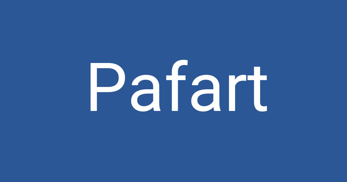 Pafart - PCCD