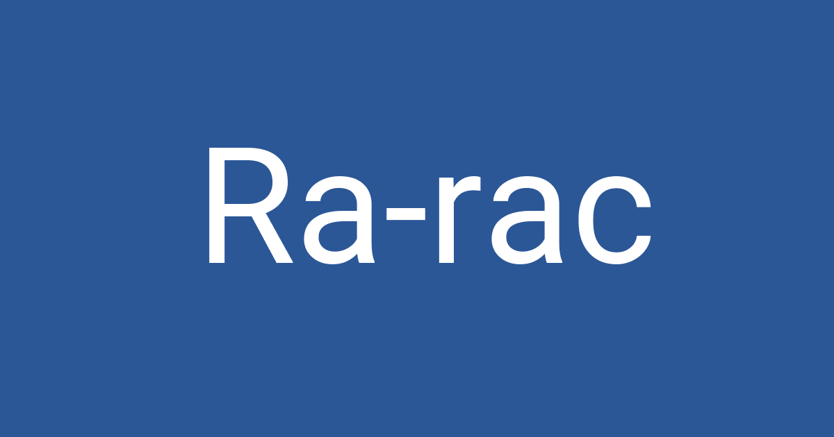 Ra-rac | PCCD