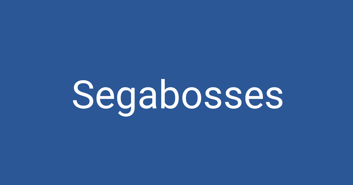 Segabosses | PCCD