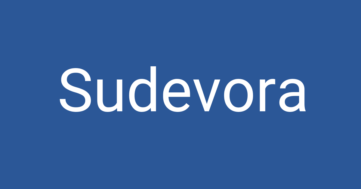 Sudevora | PCCD