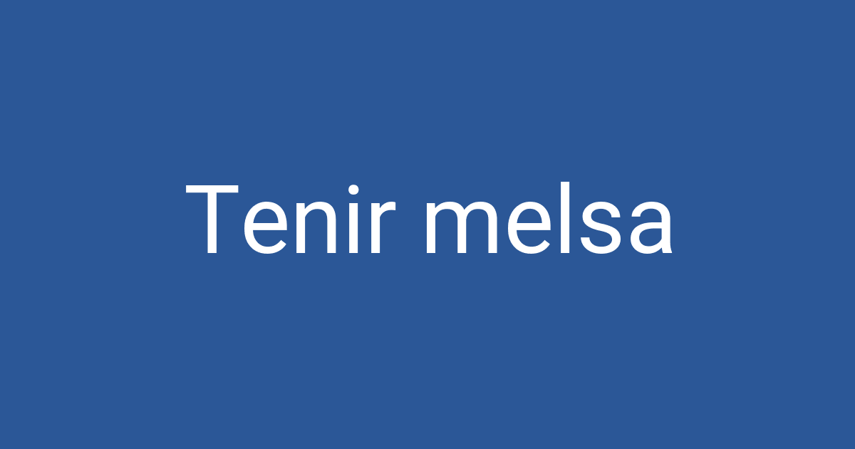 Tenir melsa | PCCD