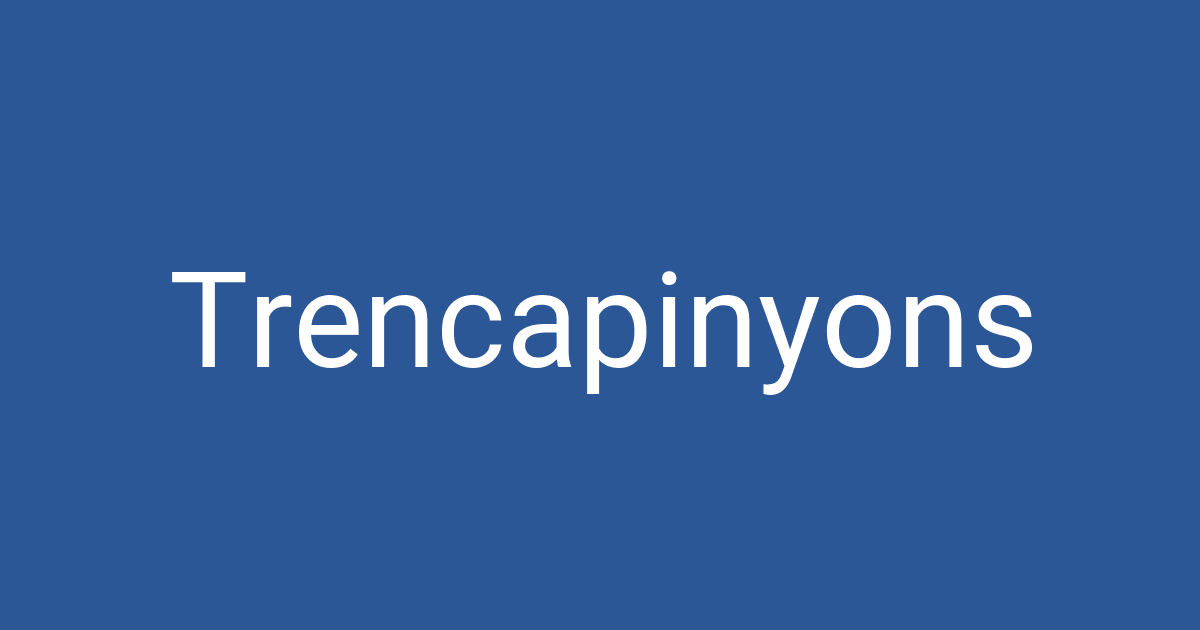 Trencapinyons | PCCD