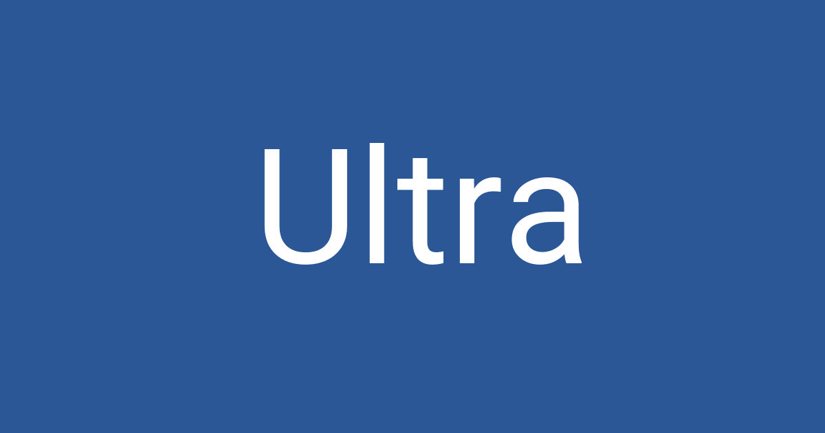 Ultra | PCCD